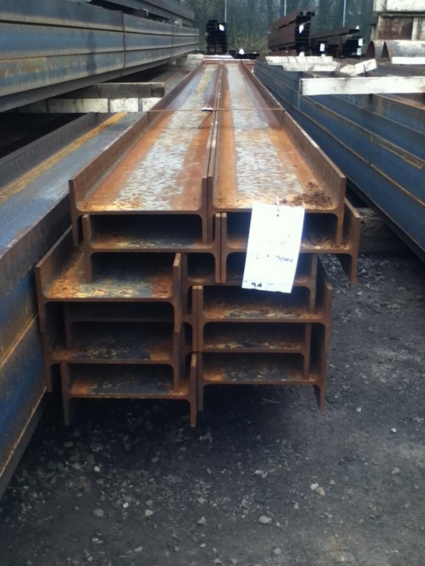 9.000mtr 270mm x 135mm x 36.1kg/m Steel Ipe - New From Ainscough Metals