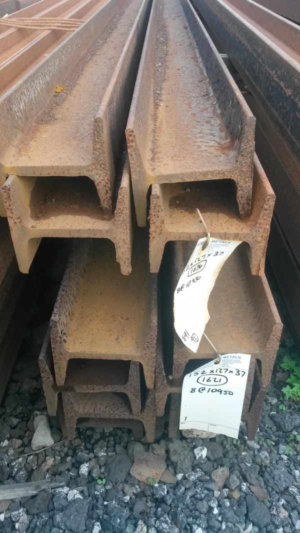 10.930mtr 152mm x 127mm x 37 Kg/m Steel Beam / ub Universal Beam - Rsj ...