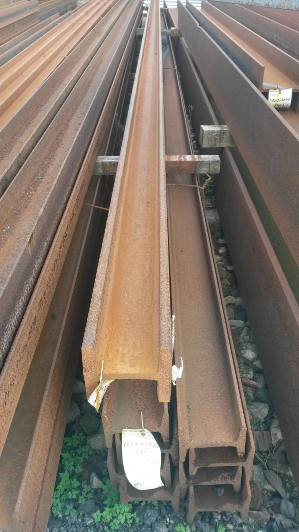 10.940mtr 152mm x 127mm x 37 Kg/m Steel Beam / ub Universal Beam - Rsj ...