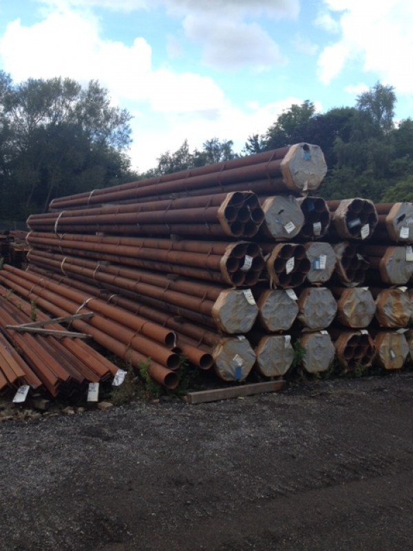 11.050 Mtr Lengths of 168.3 mm x 5 mm Unused Tube Varying Atmospheric ...