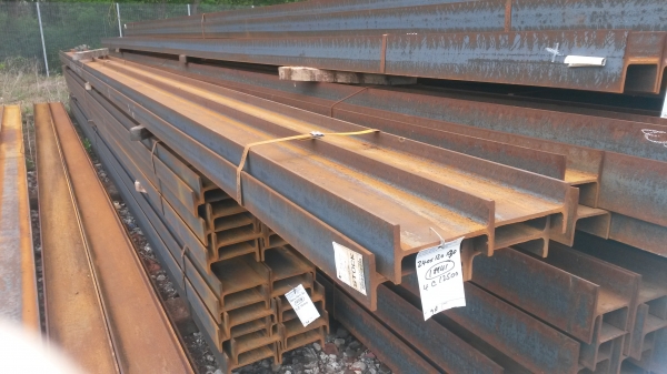 12.500mtr 240mm x 120mm x 30.7 Kg/m Steel Ipe - New From Ainscough Metals