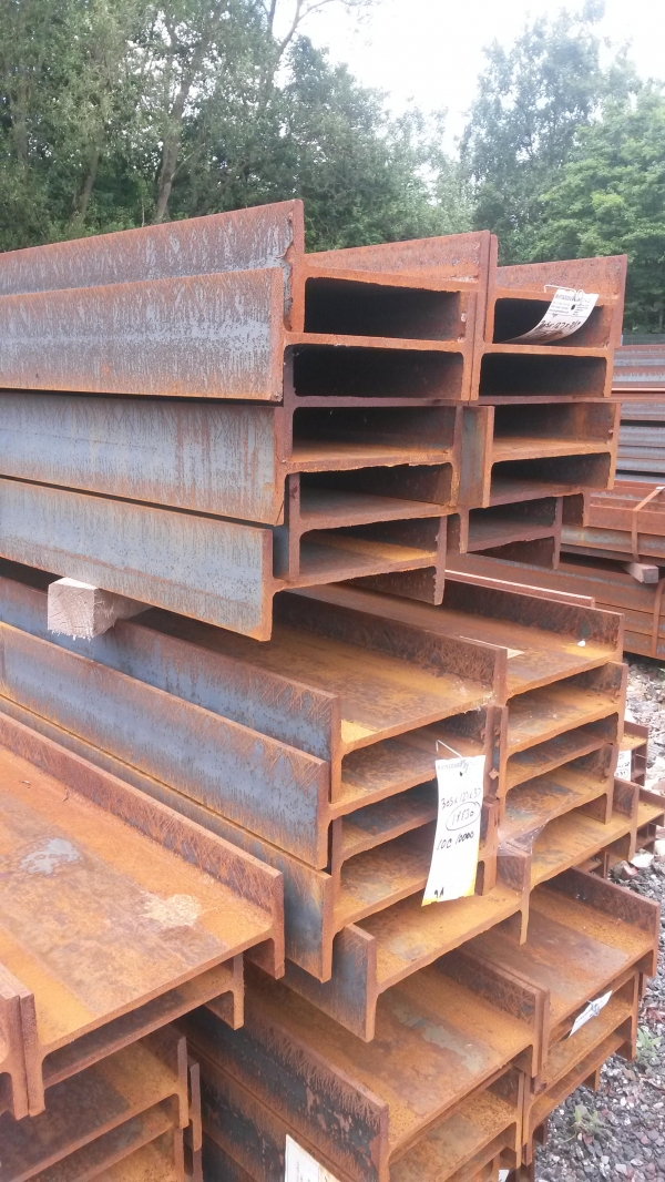 10.000 Mtr 305 mm x 127 mm x 37 Kg/m Steel Beam / ub Universal Beam ...