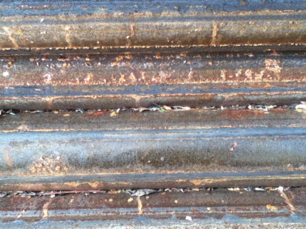 7.500 Lengths of 88.9mm x 5mm Unused Varying Atmospheric Rust Slight ...
