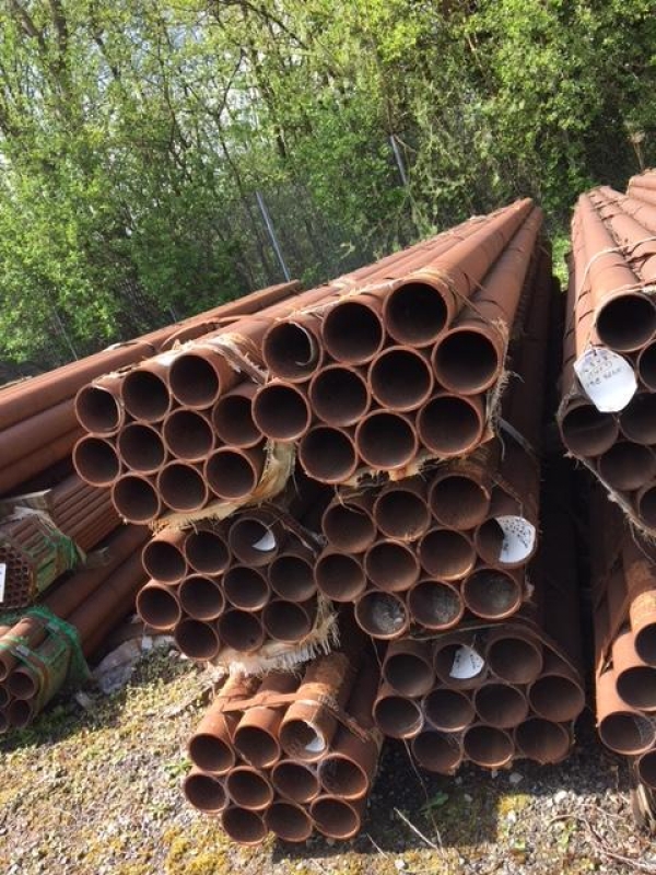 10.000 Mtrs Lengths of 139.7mm x 6.3mm Unused Varying Atmospheric Rust ...