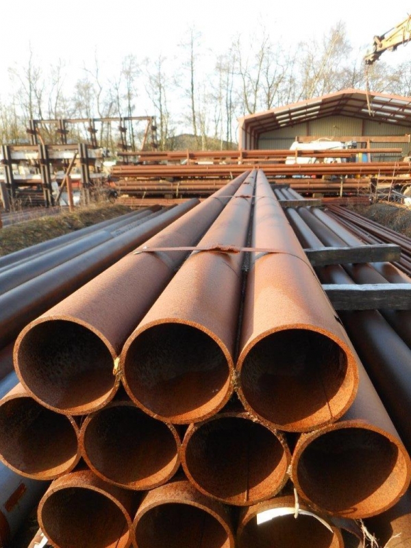 12.300 Mtrs Lengths of 168.3mm x 4mm Unused Steel Tube- Chs - Steel ...