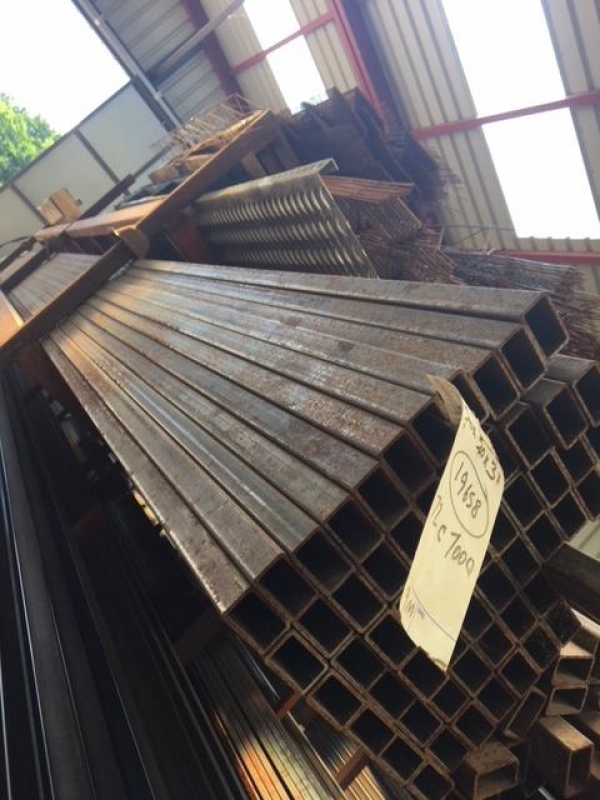 7.000mtr of 50mm x 30mm x 3mm Steel Box Section ( Unused Slight Rust ...