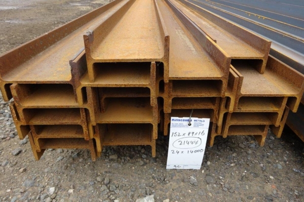 8 Mtrs 152 x 89 x 16 Universal Steel Beam Rsj | eBay