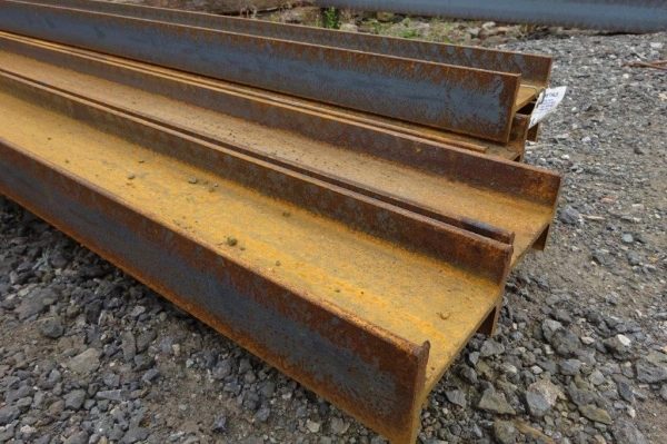 4.5 Mtrs 127 x 76 x 13 Universal Steel Beam RSJ From Ainscough Metals