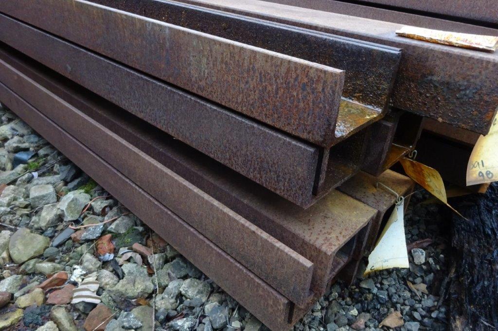 3.500 Mtr Length of 150mm x 90mm x 24.000mm Mild Steel Channel buy ...