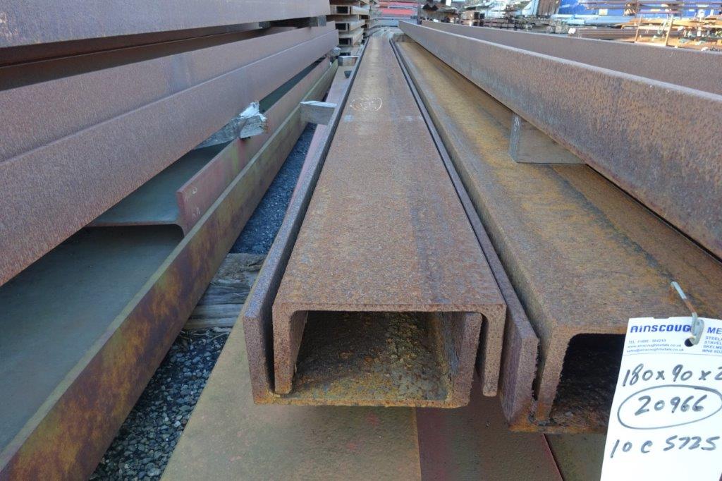 Steel Channel Offers From Ainscough Metals for sale