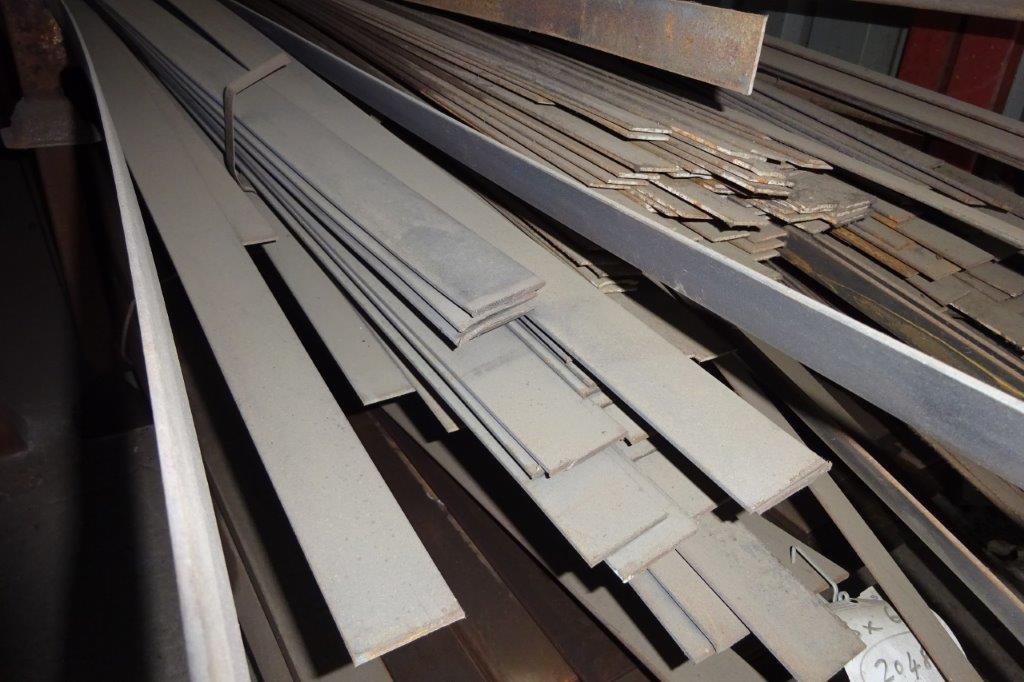 3 Mtrs 50 x 3 Mild Steel Metal Flat Bar From Ainscough Metals