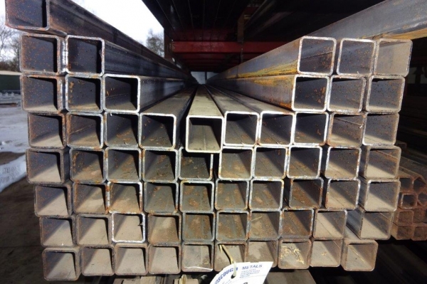 3.75 Mtrs 40 x 40 x 3 Mild Steel Box Section RHS From Ainscough Metals