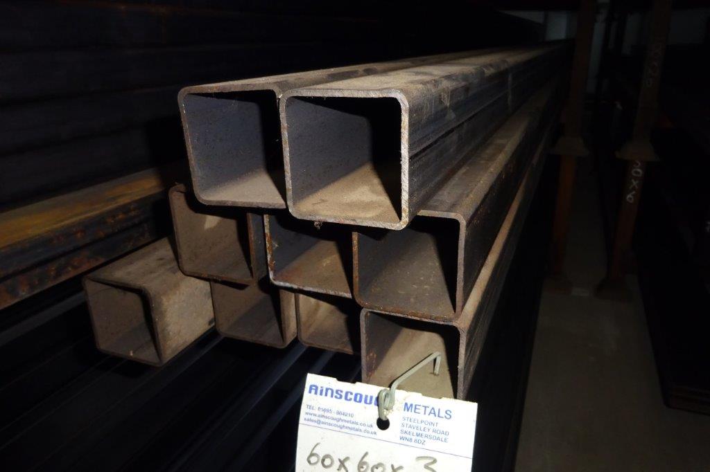 Steel Box Section Offers From Ainscough Metals for sale