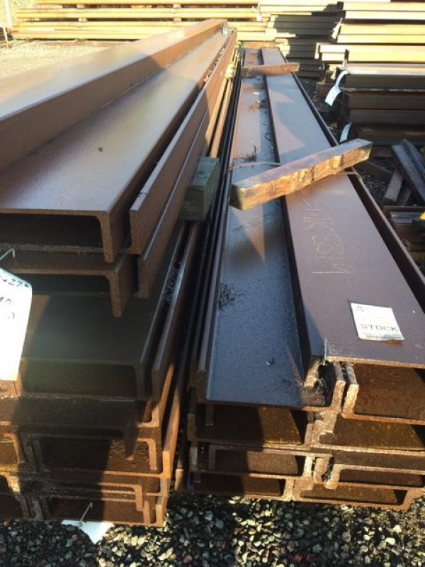 8.080mtr Long 260mm x 75mm x 27.6 Kg/m Unused Stock Rusty Pfc - Channel ...