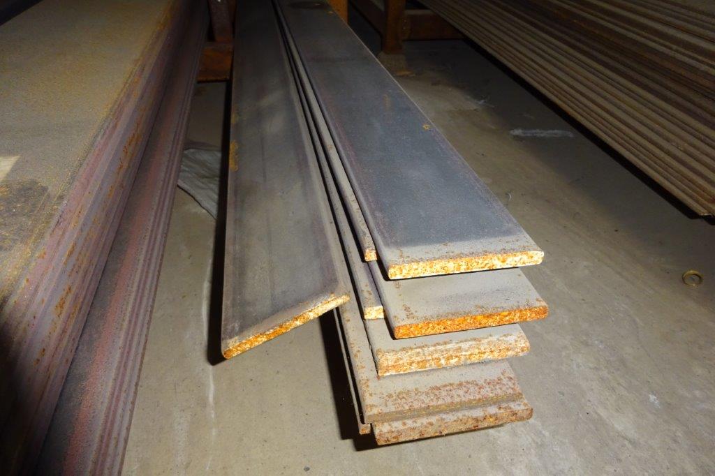 6 Mtrs 100 x 12 Mild Steel Metal Flat Bar From Ainscough Metals