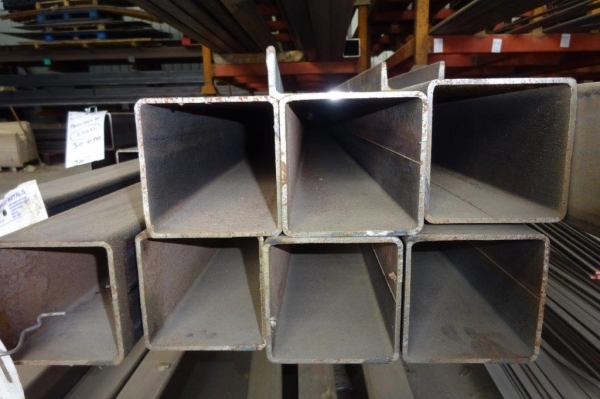 7.5 Mtrs 100 x 100 x 5 Mild Steel Box Section RHS From Ainscough Metals