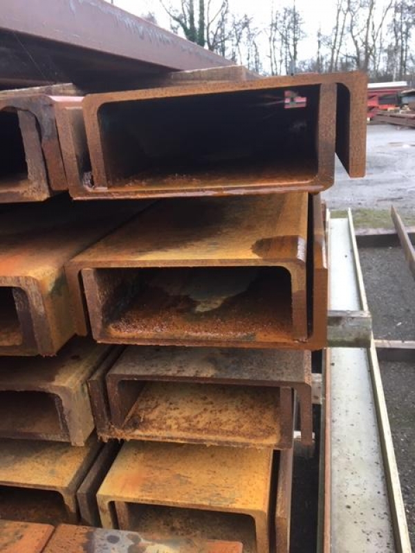 4.750 Mtrs Long 260mm x 90mm x 34.8 Kg/m Unused Stock Rusty Steel ...