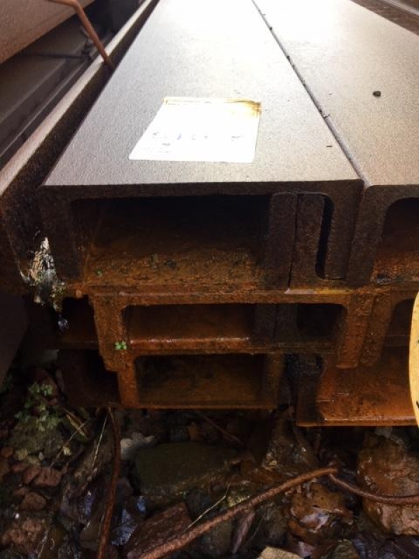 12.200mtr Long 200 mm x 75mm x 23.4 Kg/m Unused Stock Rusty Pfc ...