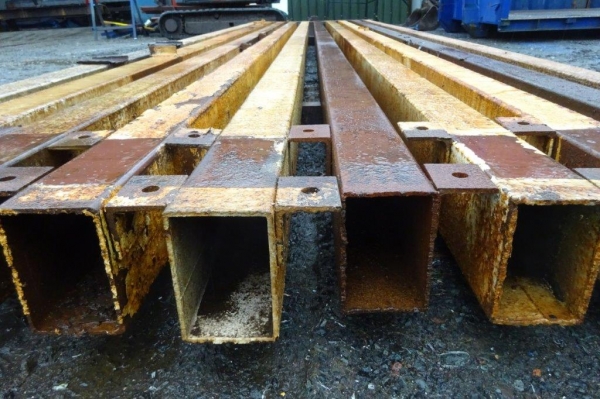 6.300 Mtr of 150 mm x 100 mm x 5 mm Steel Box Section ( 150 x 100 x 5 ...