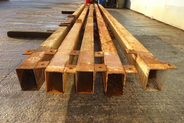 6.300 Mtr of 150 mm x 100 mm x 5 mm Steel Box Section ( 150 x 100 x 5 ...