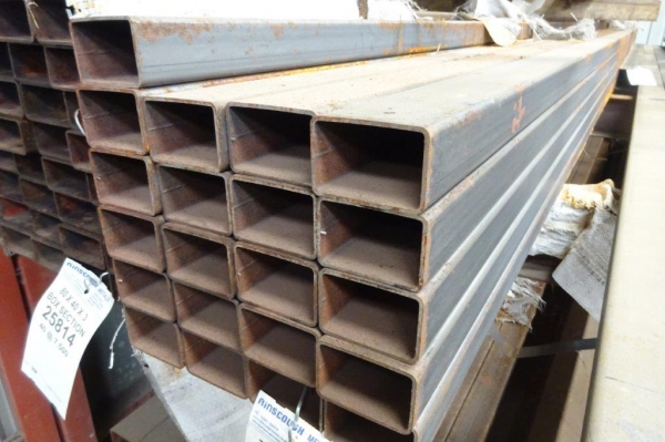 7.500 Mtr of 75 mm x 50 mm x 3 mm Steel Box Section ( Unused Slight ...