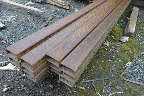 12.000 Mtr of 80 mm x 40 mm x 3.2 mm Steel Box Section ( Unused Stock ...