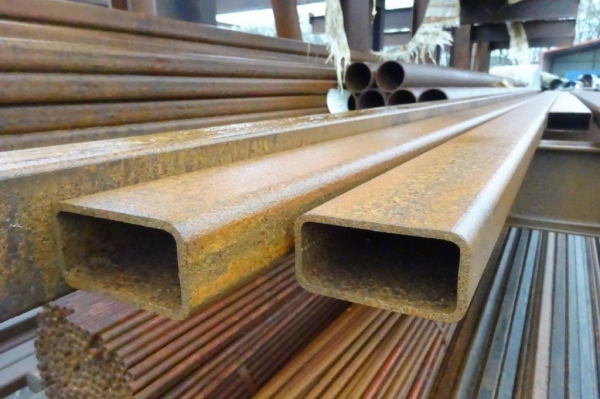 10.000 Mtr of 100 mm x 50 mm x 5 mm Steel Box Section ( Unused Stock ...
