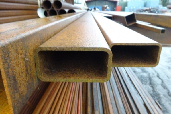 10.000 Mtr of 100 mm x 50 mm x 5 mm Steel Box Section ( Unused Stock ...