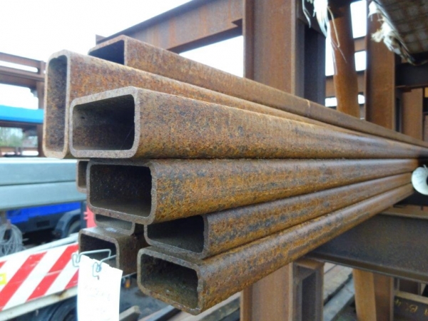 12.000 Mtr of 100 mm x 50 mm x 6.3 mm Steel Box Section ( 100 x 50 x 6. ...