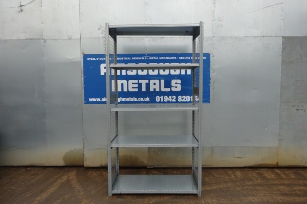 Bito Sv600 Light Duty Shelving 2500mm High - 1 no Bay - Used (shelves ...