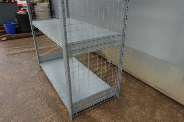 Bito Sv600 Light Duty Shelving 2500mm High - 1 no Bay - Used (shelves ...