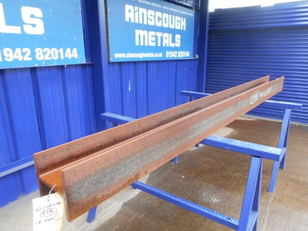 3.445 Mtr 203 mm x 203 mm x 60.3kg/m Steel Column - Universal Column ...