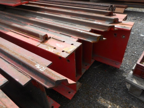 Crane Rail / Beam 12.190mtr 457x191x67.1kg/m ub - With Attachments ...