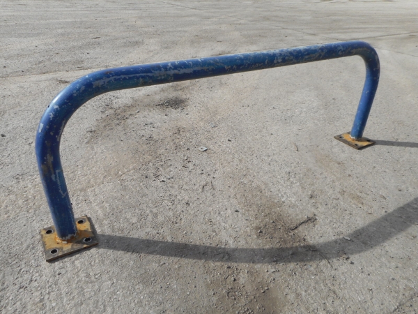 Used End of Aisle / Hoop Barrier 1500mm Long 525mm High / Hgv Barrier ...