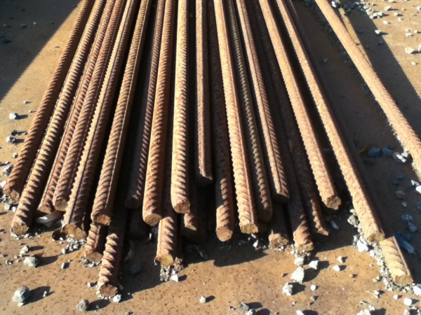 5.400mtr Length 16mm Unused Stock Rusty Rebar From Ainscough Metals