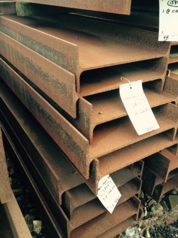 12.200mtr 406mm x 140 mm x 39 Kg/m Steel Beam / ub Universal Beam - Rsj ...