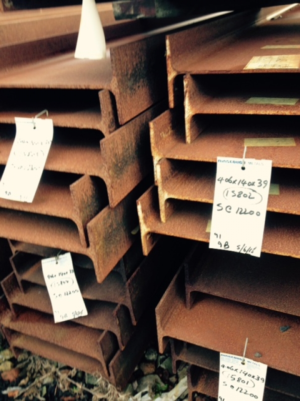 12.200mtr 406mm x 140 mm x 39 Kg/m Steel Beam / ub Universal Beam - Rsj ...